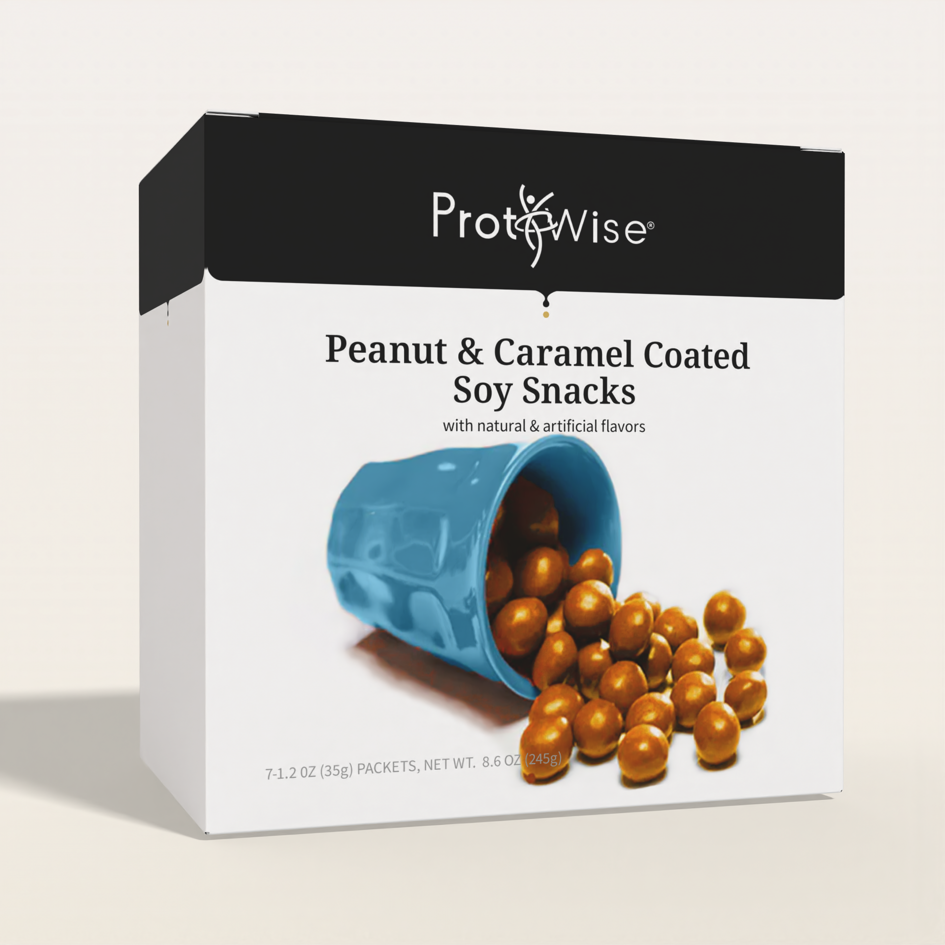 ProtiWise Peanut & Caramel Soy Protein Snacks (7ct) – Doctors Weight Loss